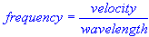 Sound Wave Equations Formulas Calculator - Frequency